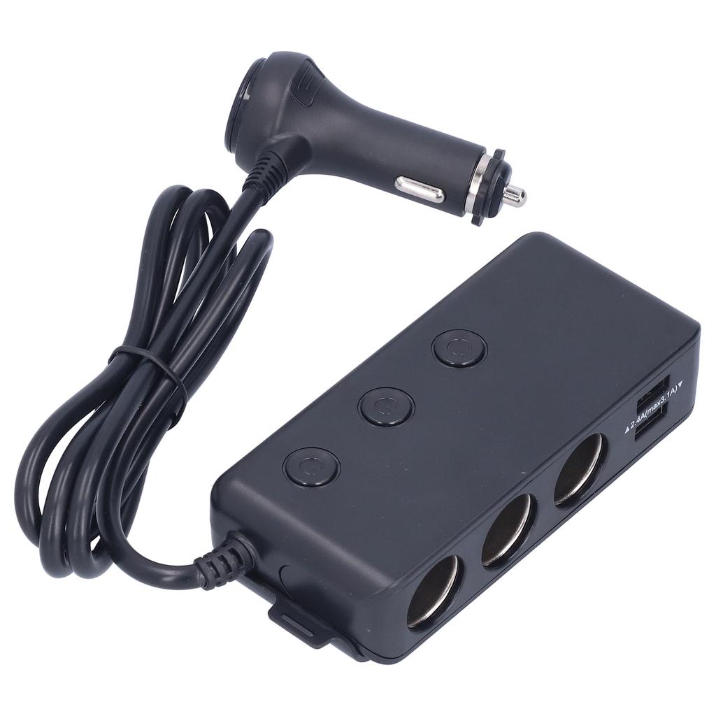 Cheap Cigarette Lighter Splitter DC Power Car Adapter with LED ...