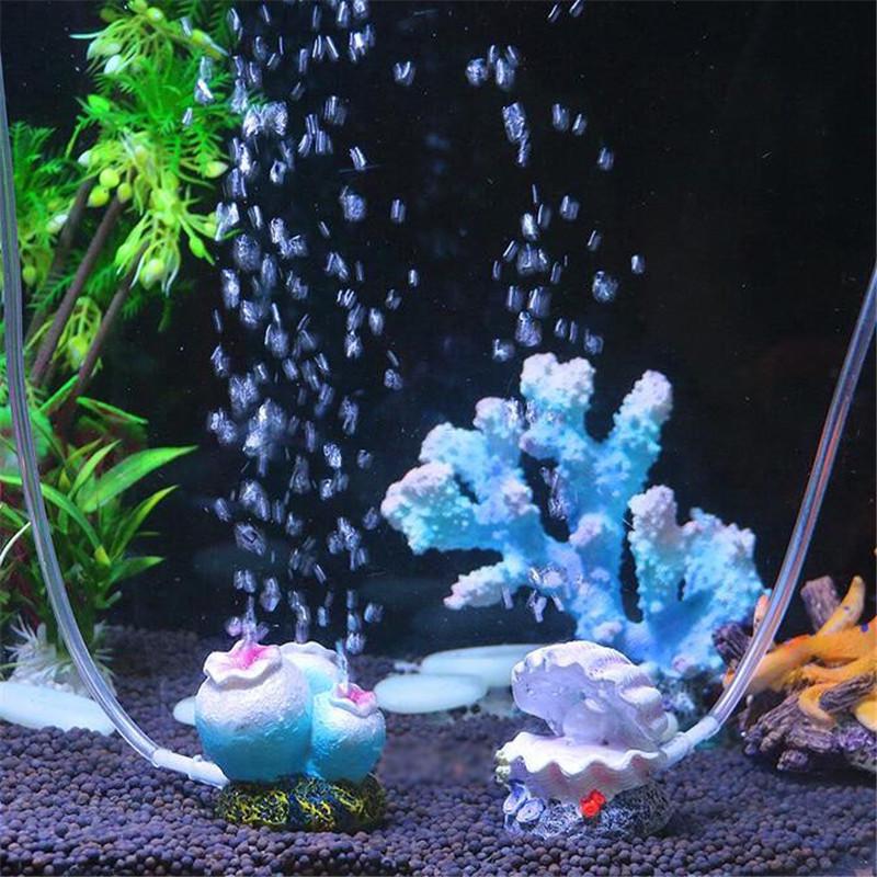 Buy Aquarium Fish Tank Decor Ornament Oxygen Pump Air Bubble Stone at ...