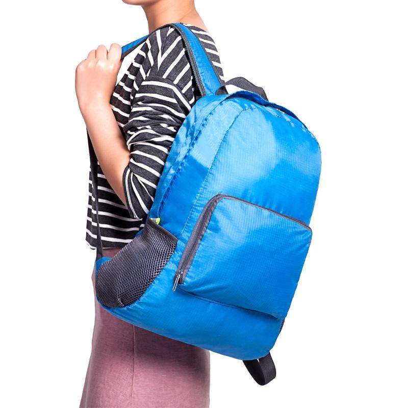 Buy Lightweight Folding Backpack Polyester Waterproof Skin Pack Outdoor ...