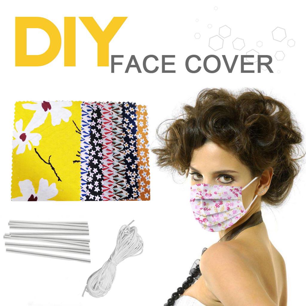 Buy Face Cover Material DIY Self-Made Face Cover Material Set DIY ...