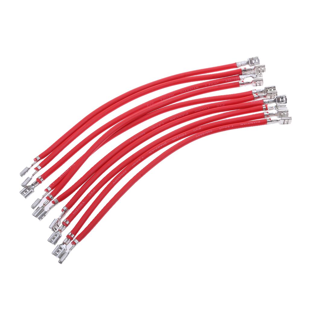 Buy 10xElectric Car Battery Cable Serial Line Power Socket Plug Cables ...