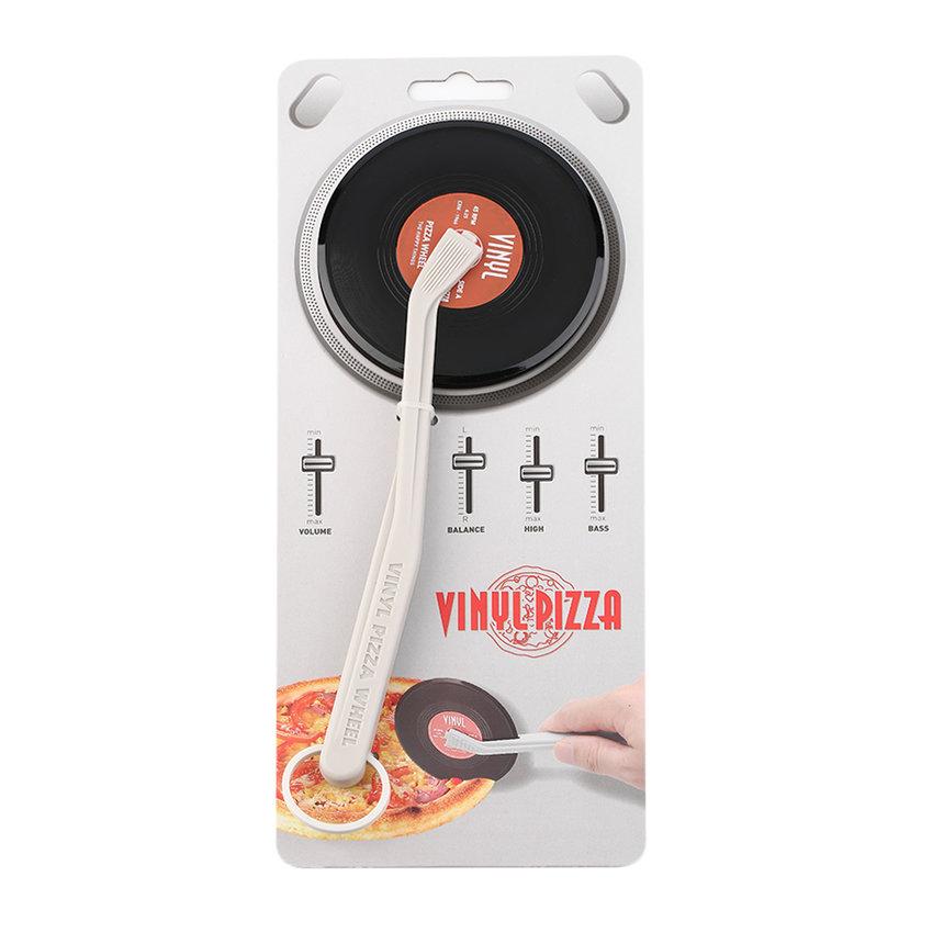 Professional Top Spin Fresh Slice Record Player Pizza Cutter Vinyl ...