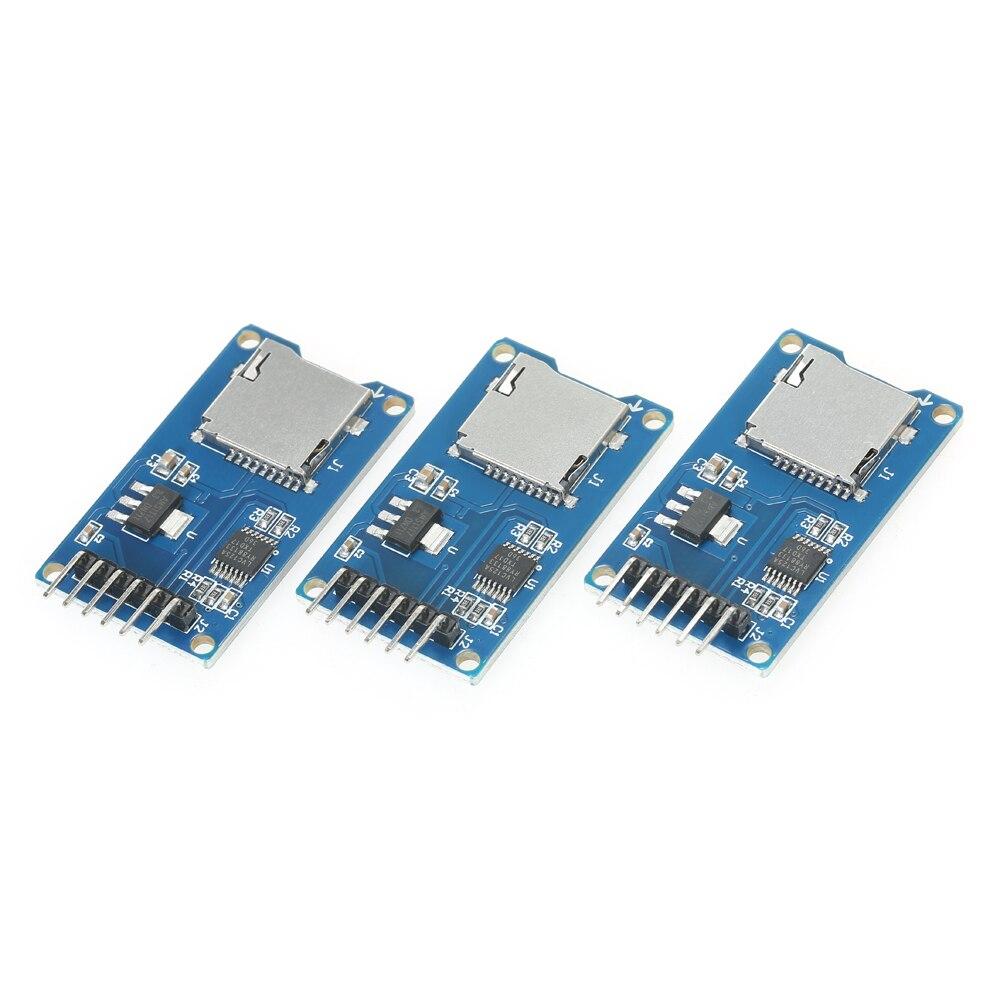 Buy 3PCS Micro SD SDHC Shield TF Card Memory Shield Module 6 Pin SPI ...