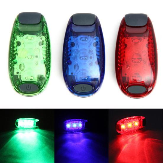 Kjøp 3 LED Outdoor Safety Night Running Cycling Flashing Light Clip ...