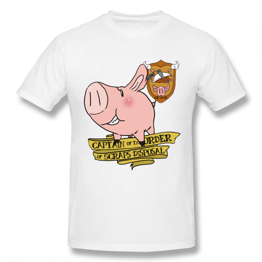 Seven Deadly Sins Sir Pig Hawk Captain Of Scraps Disposal Tee Shirt Men ...