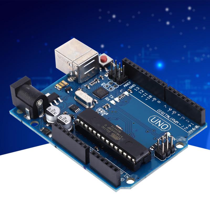 Buy R3 Atmega328 Single Chip Microcomputer Development Board with USB Cable 328P/16U2 at ...