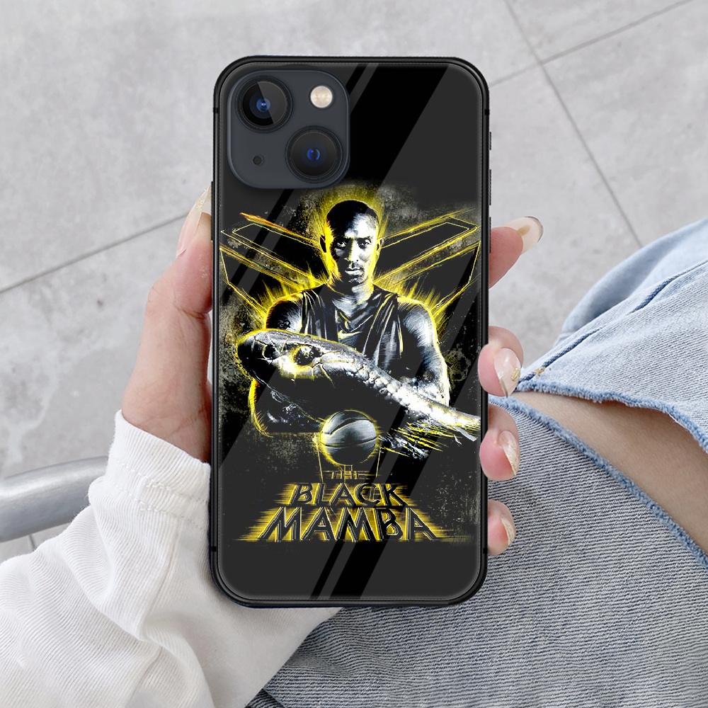 Buy Kobe Bryant 24 Basketball Phone Case Tempered Glass For Iphone ...