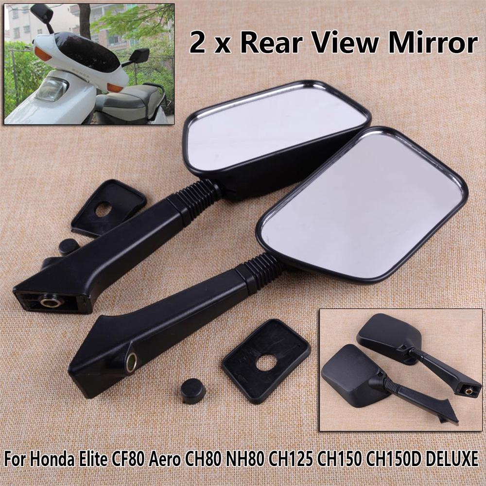 Satın alın Pair Rearview Mirror for Honda Elite CF80 Aero CH80 NH80 ...