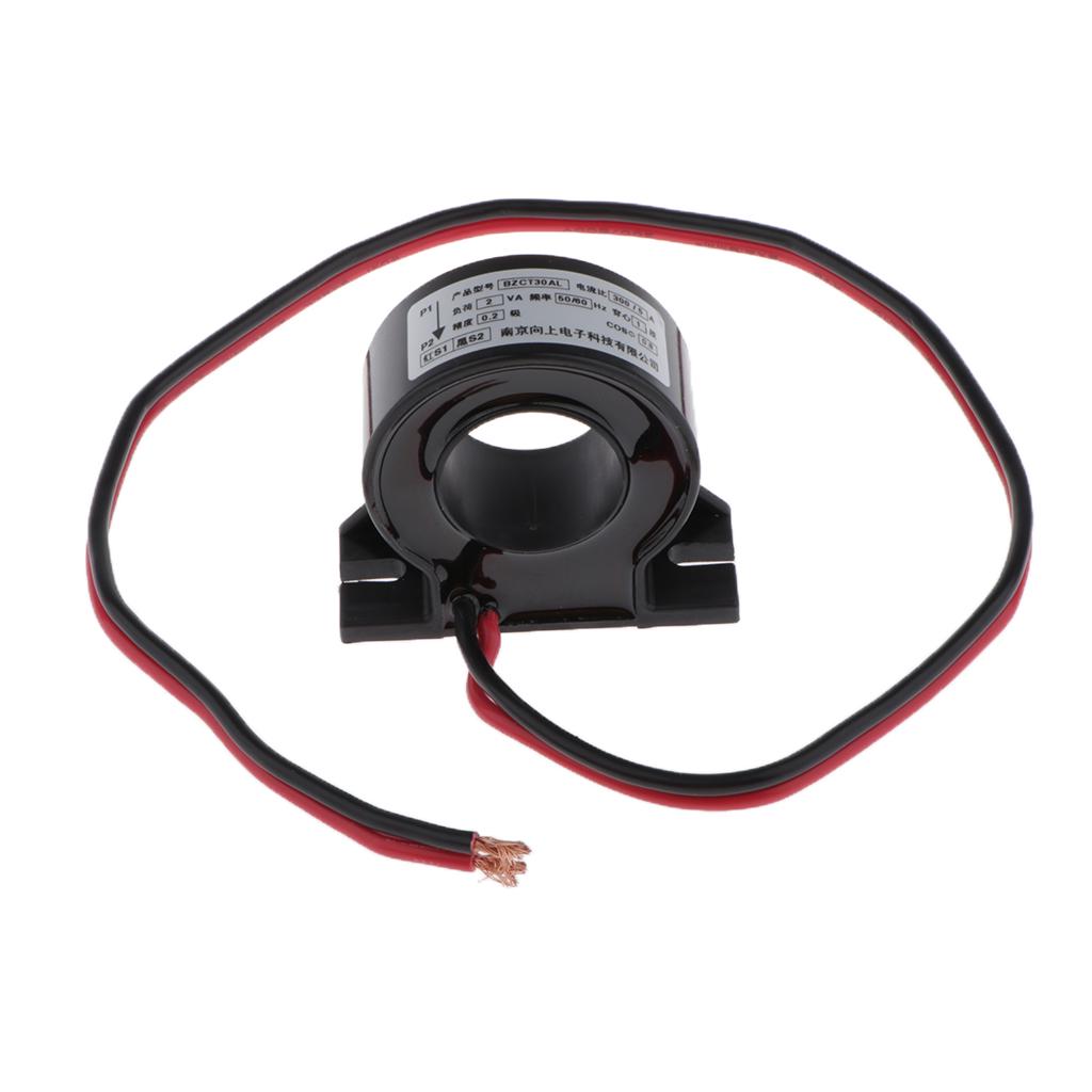 Amp AC Current Sensor Split Core Transformer Coil for 300A Energy Meter ...