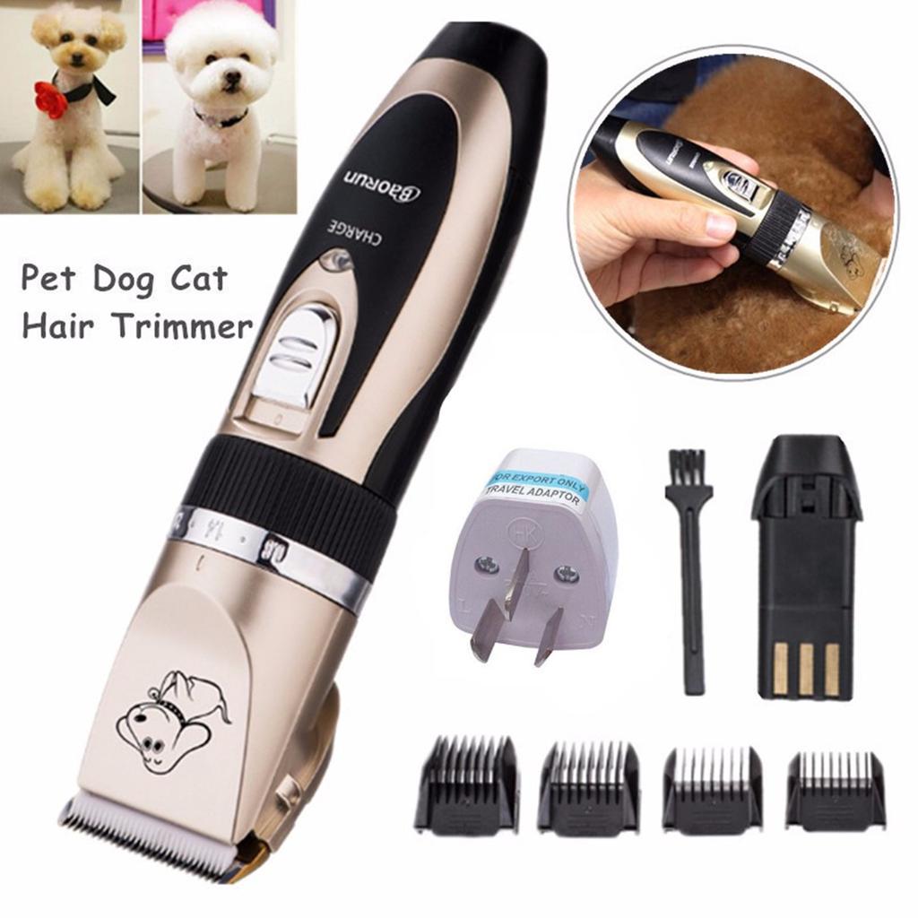 Buy Pet Hair Trimmer Electric Pet Dog Cat Hair Animal Shaver Razor ...