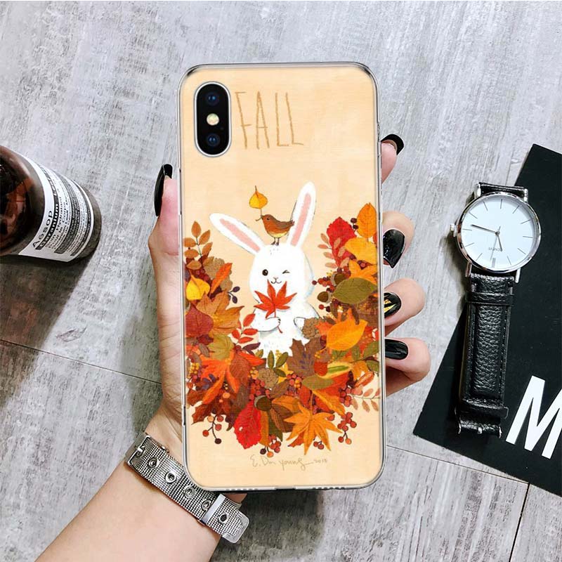 Pumpkin Happy Fall Autumn Phone Case For iPhone 11 12 13 Pro XS XR X ...