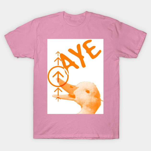 Buy Aye Up Duck Fashion Printed Tshirt Women Trend Style O-Neck Short ...