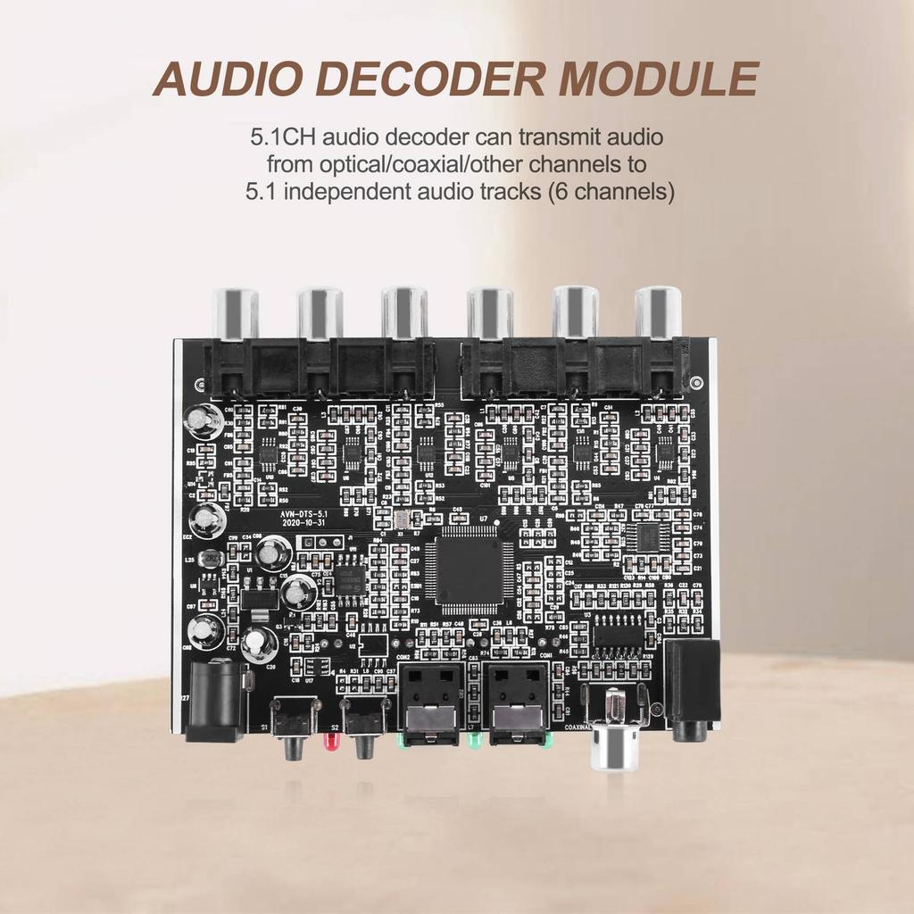 💰Cumpără DAC Module 5.1 Channel AC 3 PCM Digital Optical DTS RCA HiFi ...