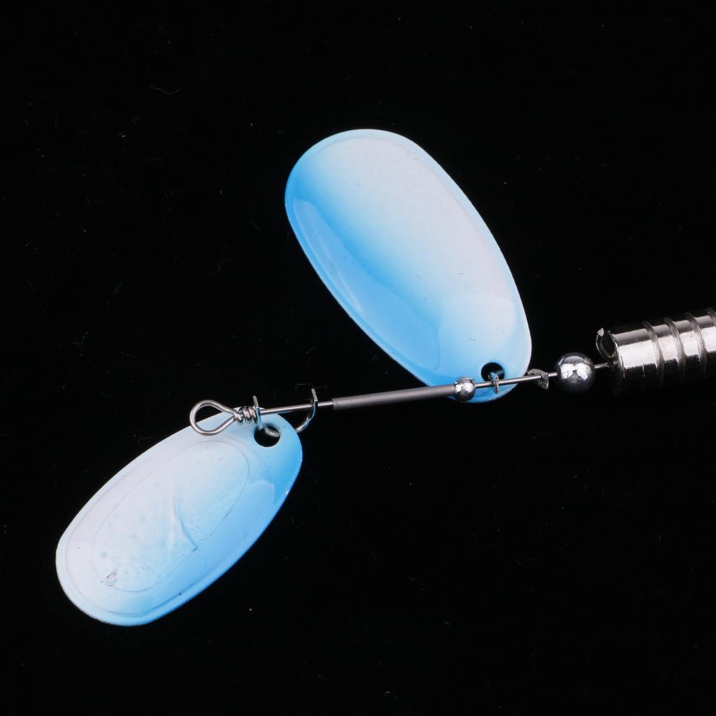 Buy Spoon Spinner Bait Hard Sequin Lure Bionic for Saltwater and ...