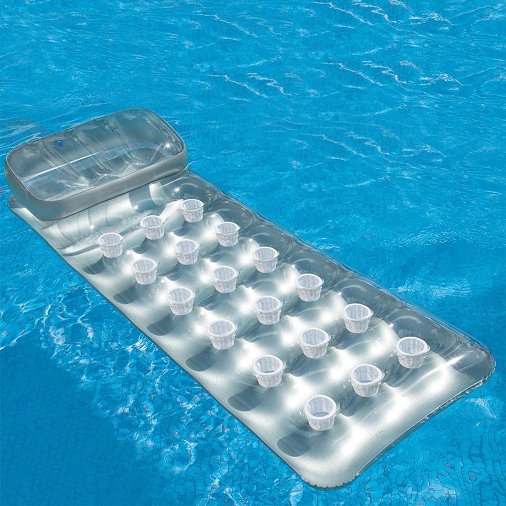Buy 18-Pocket Suntanner Mat Sunbathing Float Row Water Inflatable Bed ...