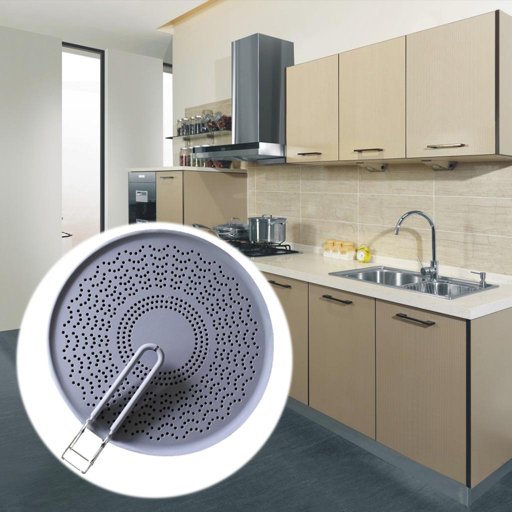 Buy Silicone Splatter Screen Pan Cover With Folding Handle High Heat ...