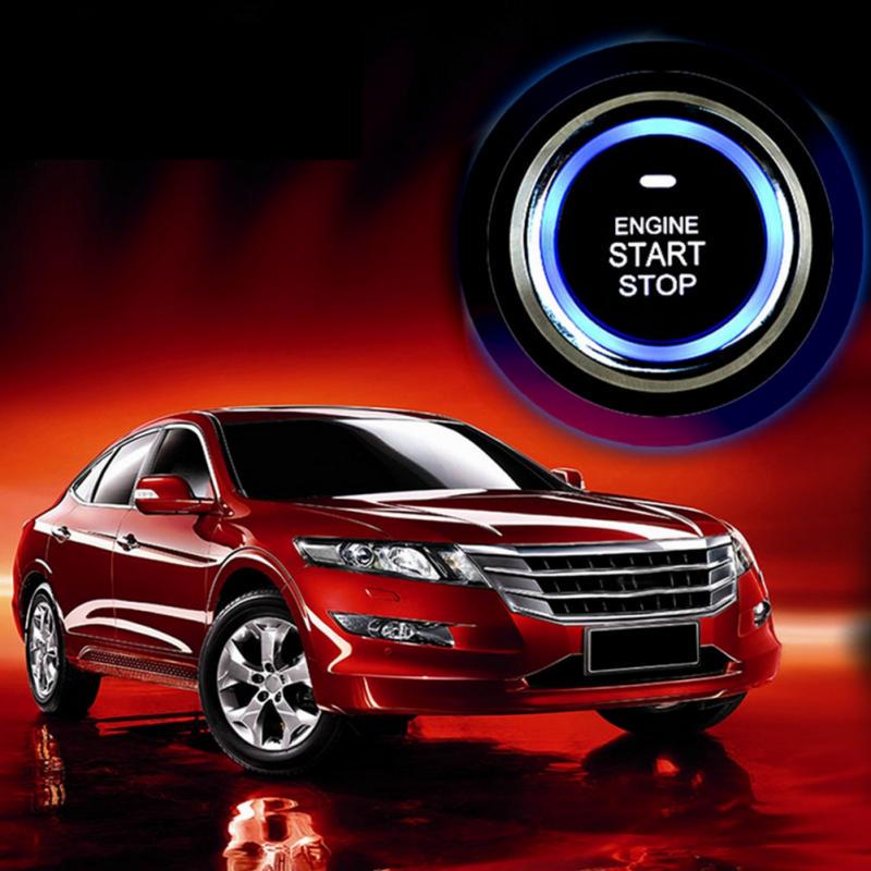 Buy Universal Car Alarm System Engine Push Button Start Stop Lock Anti ...