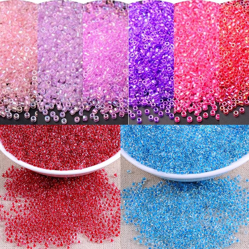 Buy 500/1000Pcs 2mm DIY Making Garments Sewing Bead Spacer Glass Seed ...