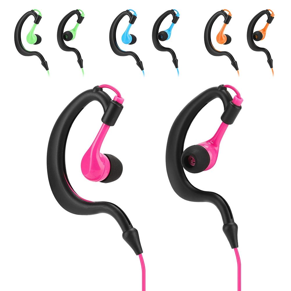 Buy Sweat Resistant 3.5mm Plug Wired Earphone, Ear Hook Earphone, Line ...