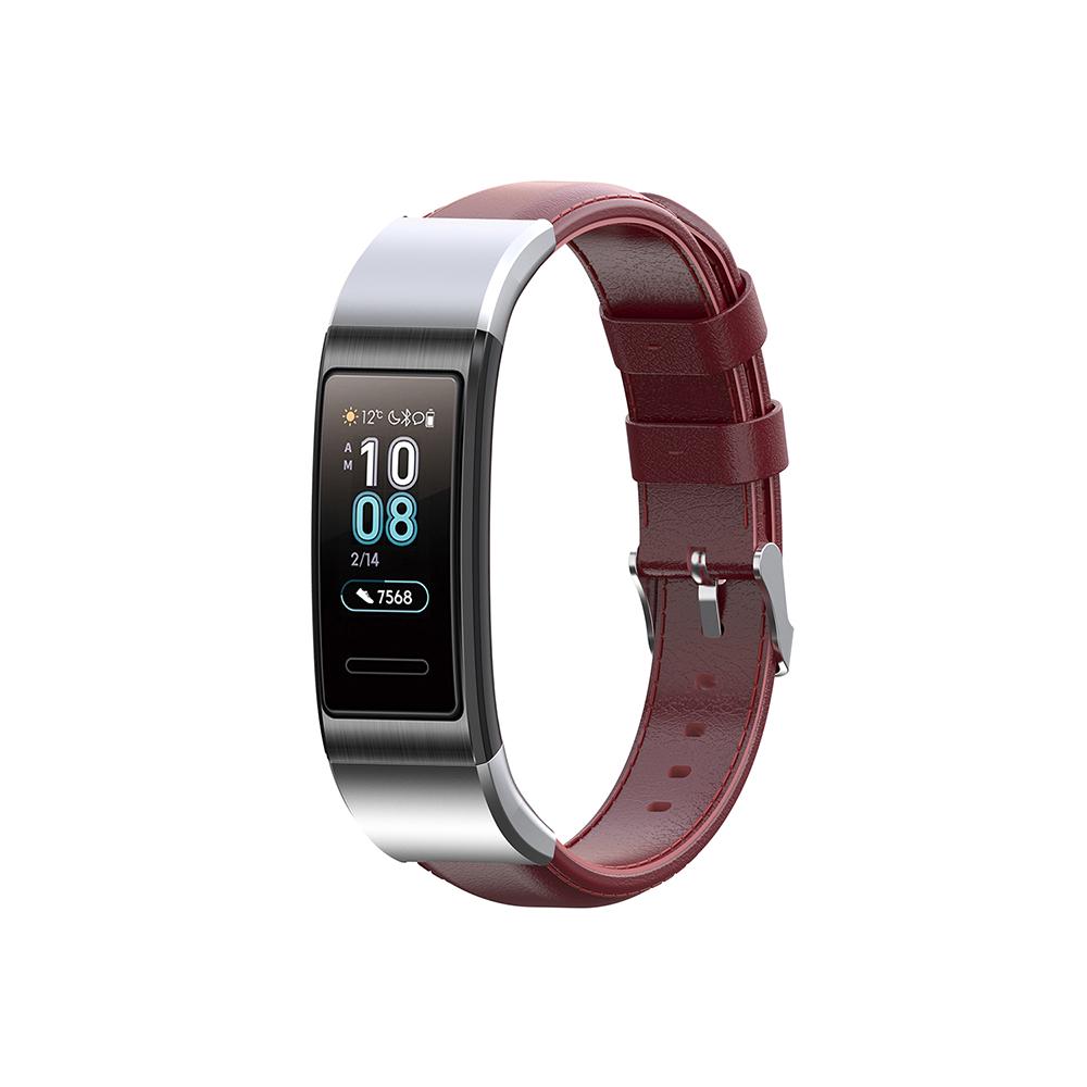 Buy Wristband Universal For Huawei Watch TER-B09 Leather Bracelet Band3 Pro at affordable prices ...