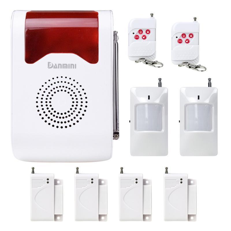 Buy Wireless Voice Prompt Home Security Alarm Live Alarm Security ...