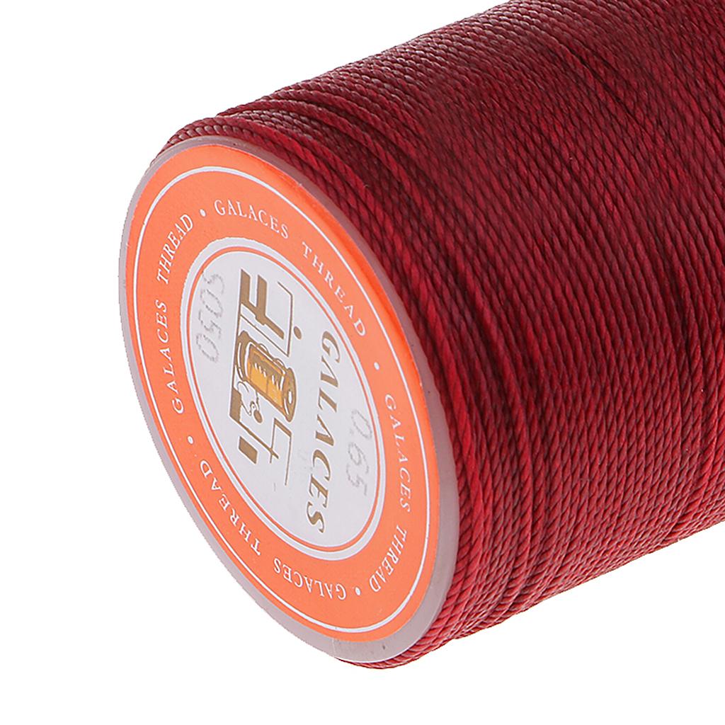 Cheap Leather Sewing Waxed Polyester Cord Thread Hand Stitching Craft ...