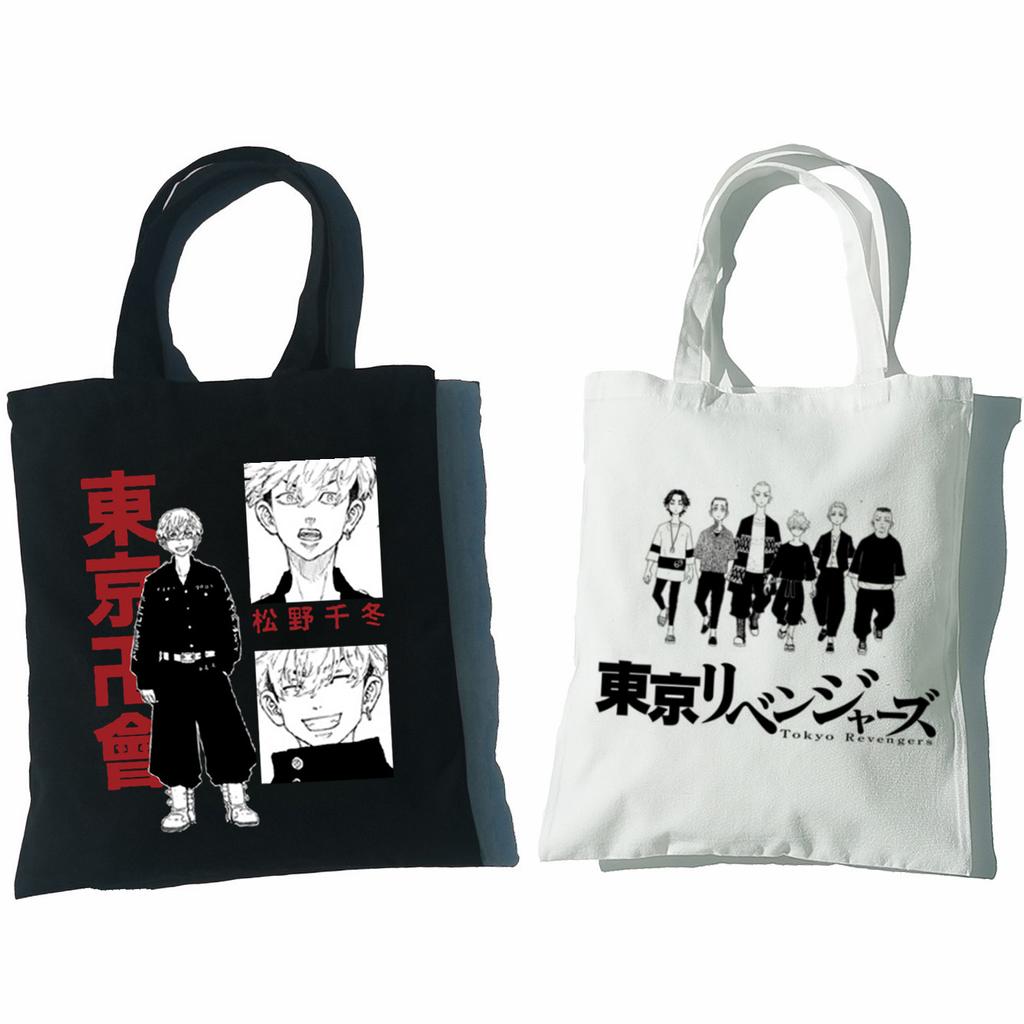 Satın alın Tokyo Revengers Women Canvas Bag Japanese Cartoon Gothic ...
