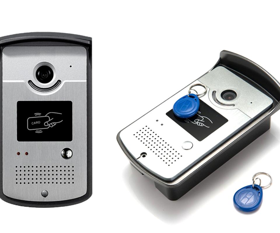 Yeni 9'' Ekran Wifi Video Interkom Kapı telefonu Kayıt Sistemi Gece ...