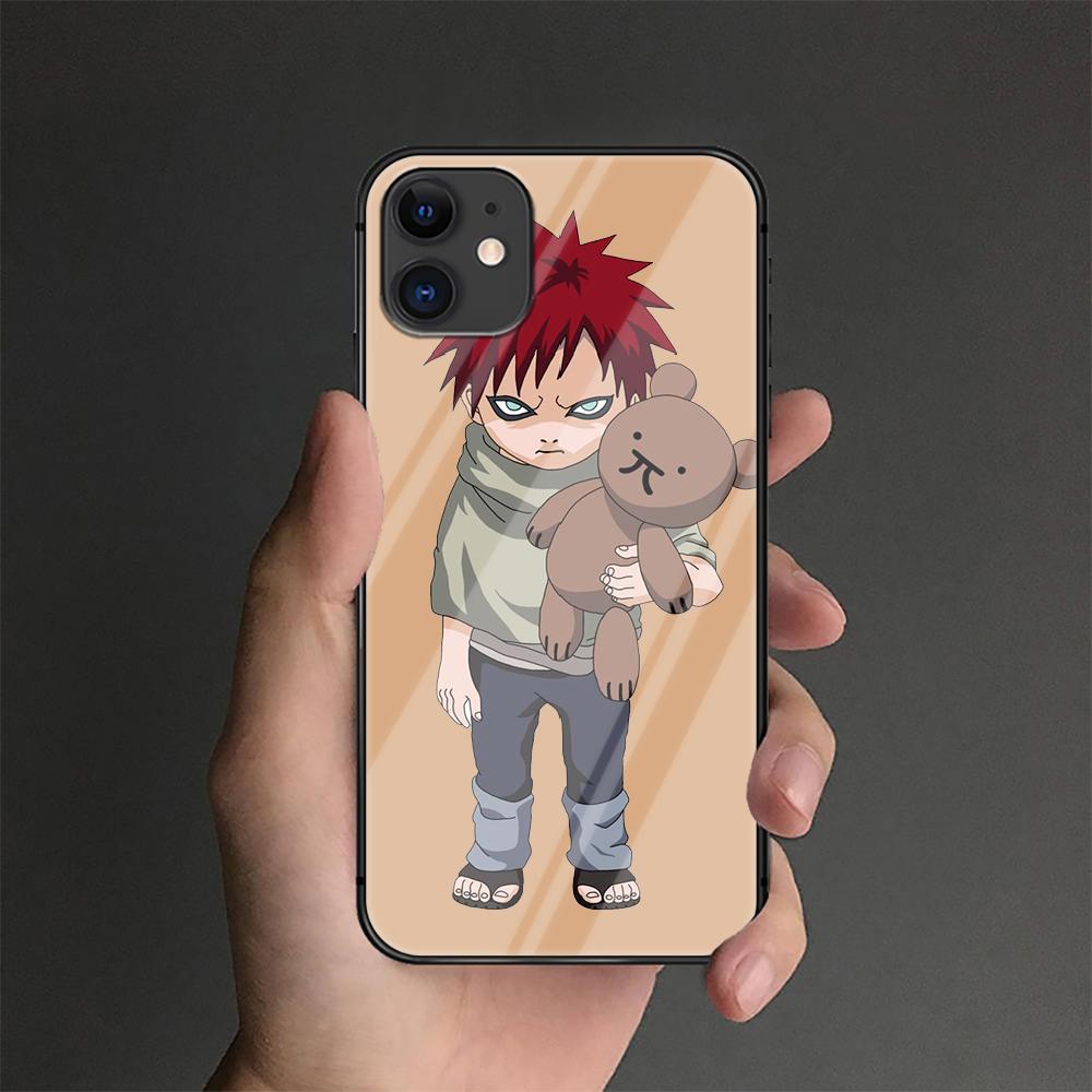 Buy Gaara Naruto Tempered Glass Phone Case Cover For IPhone Huawei ...