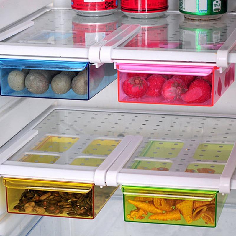 Refrigerator Fresh-keeping Partition Layer Multi-purpose Storage Rack ...