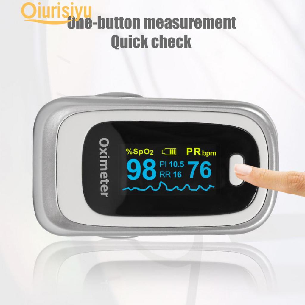 Buy Finger Tip SpO2 PI Heart Rate Pulse Oximeter Health & Beauty at ...