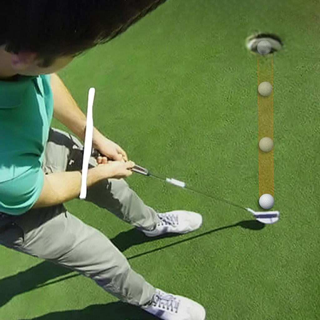Portable Golf Putting Training Aid Swing Trainer T Tool for Beginner ...