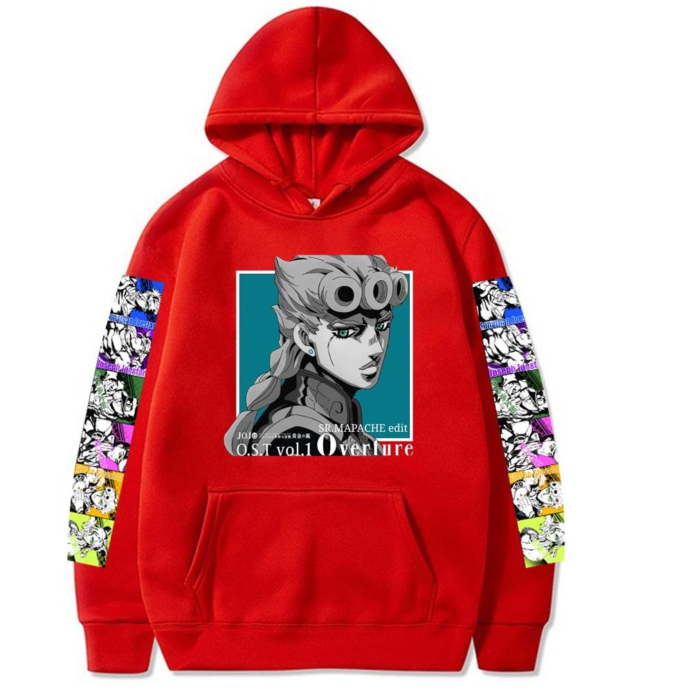 Buy Harajuku Cartoon Japanese Anime JOJO Bizarre Adventure Printed ...