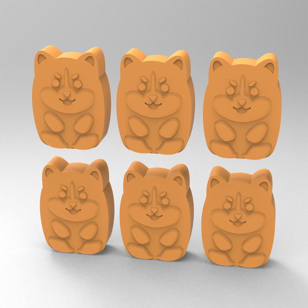 Buy New Pet Biscuit Mold Candy Chocolate Husky Cat Pattern at ...