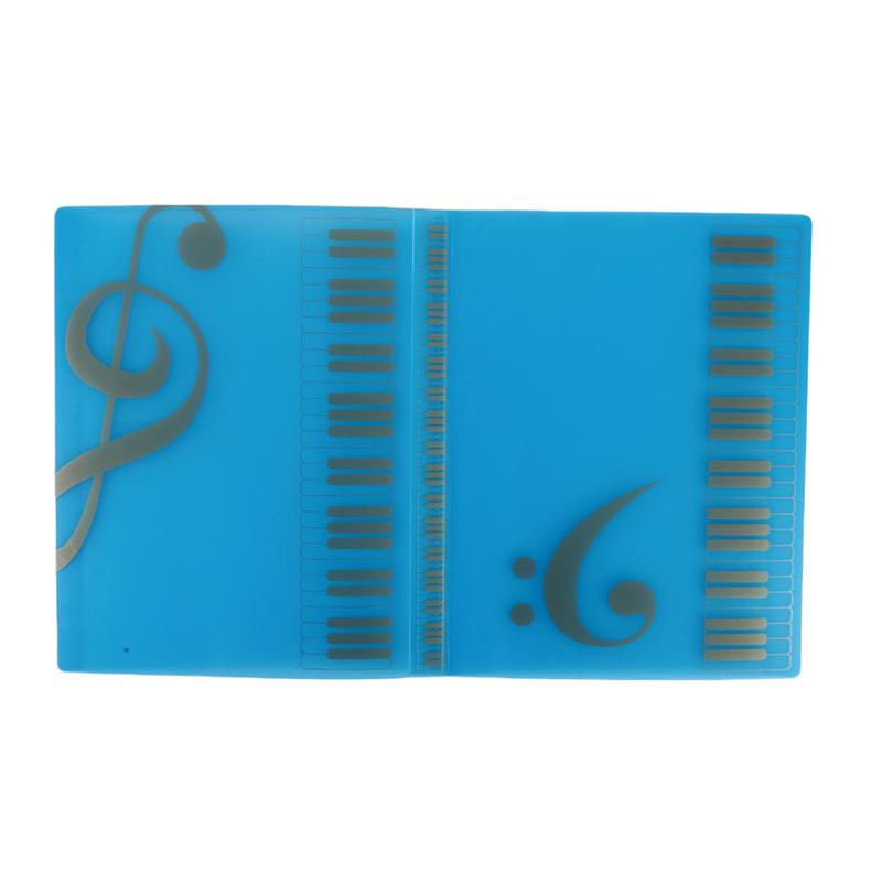 Buy 80 Sheets A4 Music Book Folders Piano Score Coral Band Fold Type at ...