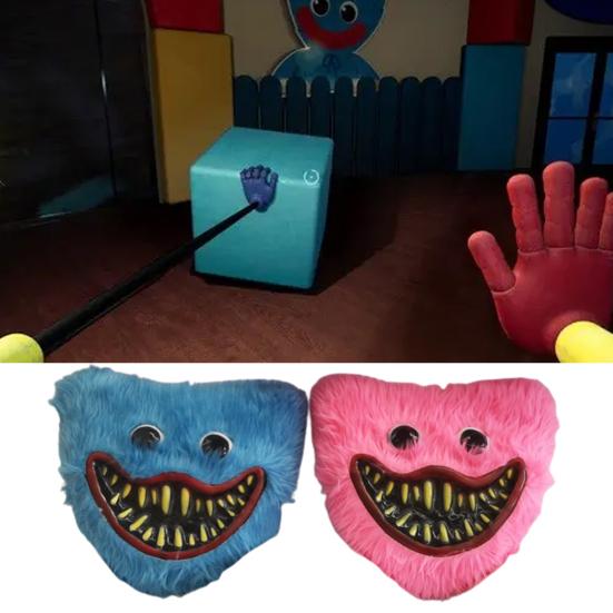 Buy Poppy Playtime Face Cover Eye-catching Exquisite Workmanship Plush ...