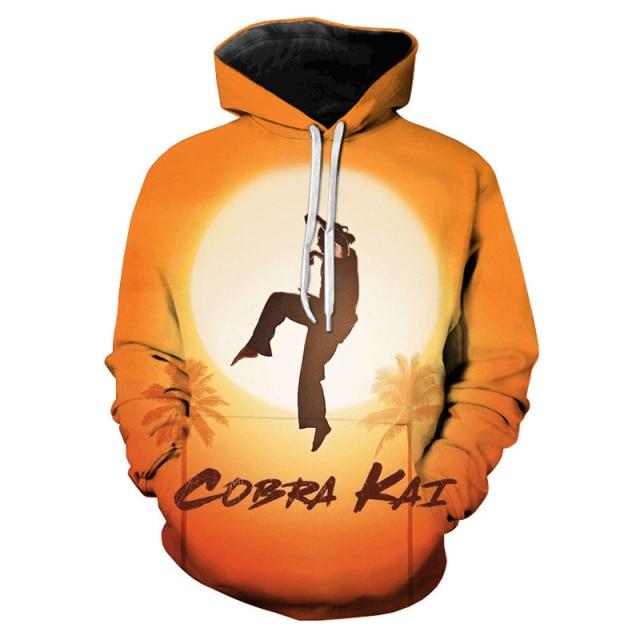 Buy Kids Hoodies Cobra Kai 3d Print Sweatshirt Boys Girls Fashion ...