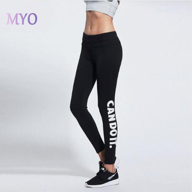 Buy Summer Mid Waist Legging CANDOIT Printed Tights Female Comfortable Slim Outdoor Ankle Pants ...