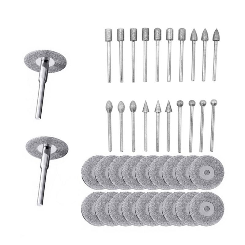 Electric Small Grinding Disc Rotary File Combination Set DIY ...
