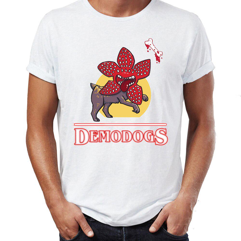 Buy Men S T Shirt Stranger Cats Demodogs Strange Things Demogorgon Funny Artsy Awesome Artwork ...