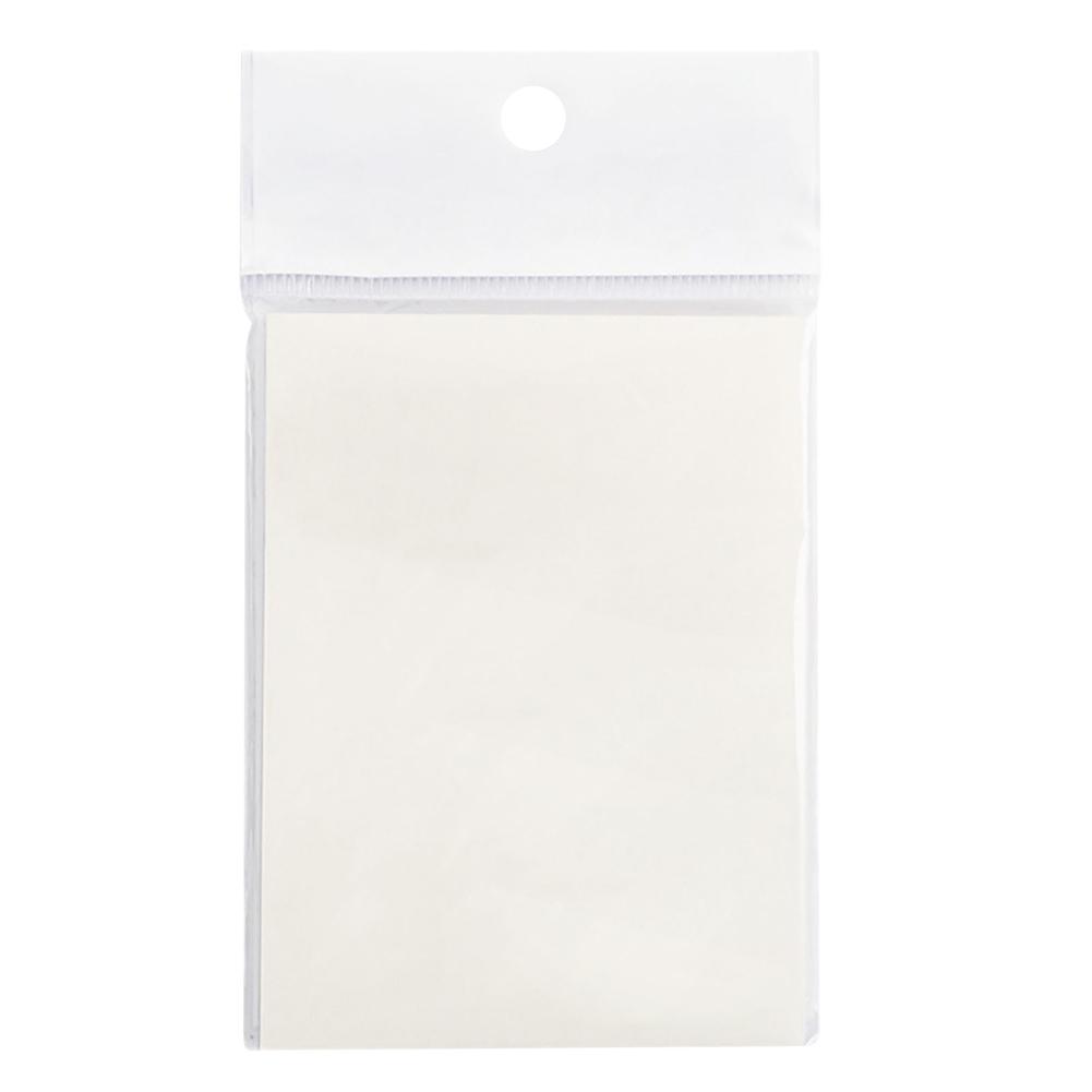 Buy Transparent Sticky Notes Clear Translucent Memo Pad 150 Sheets+ pen ...