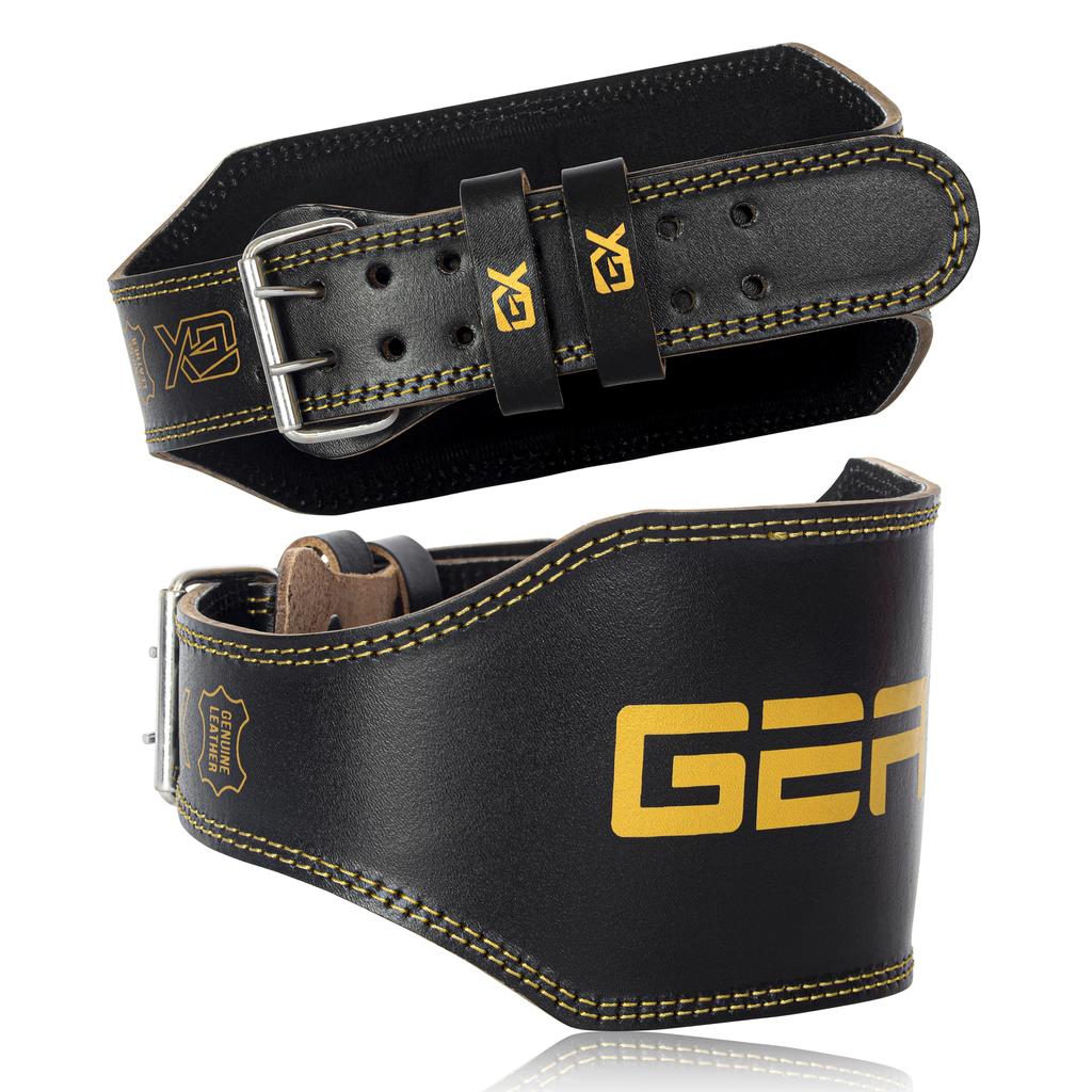 Cheap Leather Belt Back Support Strap Gym Fitness Training Athletics | Joom