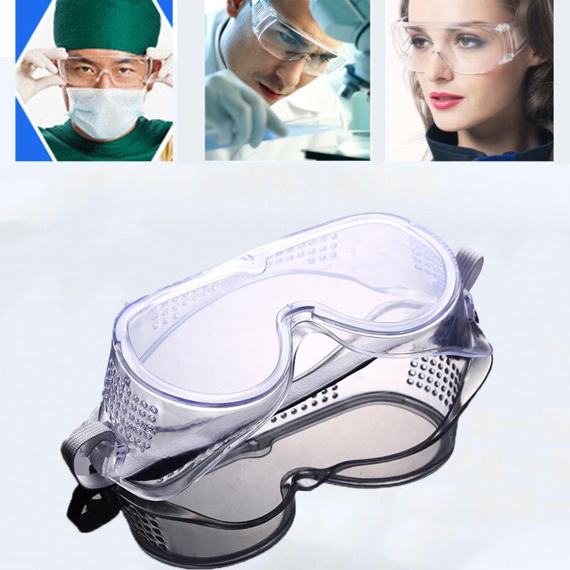 Buy Unisex Protective Safety Labor Glasses with Bandage Anti-fog Anti ...