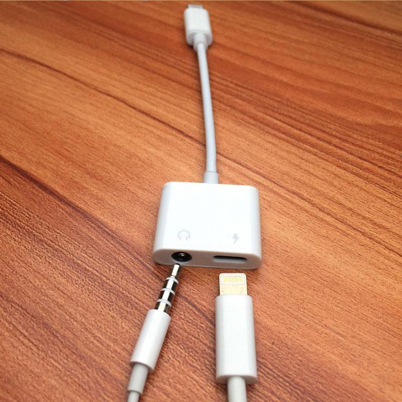 Buy For iPhone X Xs MAX 8 7 Plus Dongle Charging adapter Listen to ...