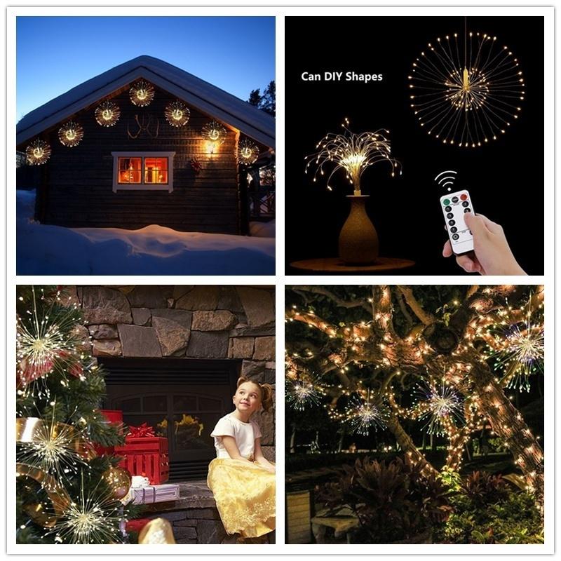 Buy Firework Light Warm Light Fireworks Lights Prop Dream Party ...