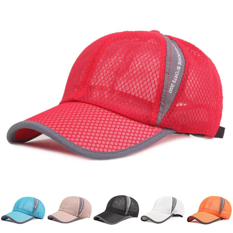 Buy Summer Sunscreen Cap Mesh Hat Baseball Cap Peaked Mesh Cap at ...