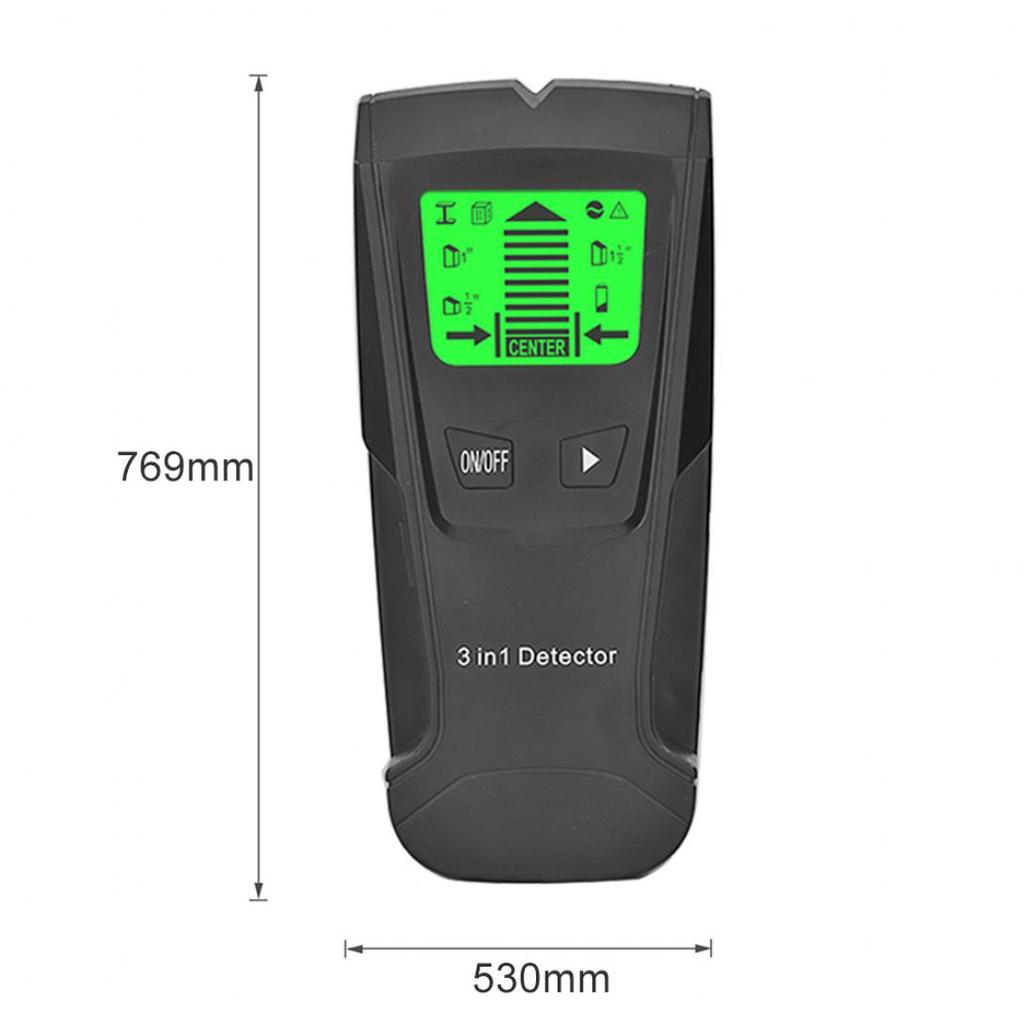 Buy Electronics Product 3 in 1 LCD Screen Digital Metal Detector Wood ...