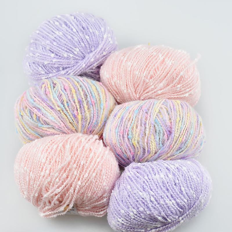 Buy 1PC Cotton Snow Dot Yarn Soft Knitting Wool New Sweater DIY Crochet ...