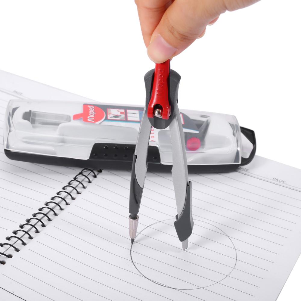 Maped 3 in 1 Professional Circle Drawing Compass with HB Pencil Lead ...