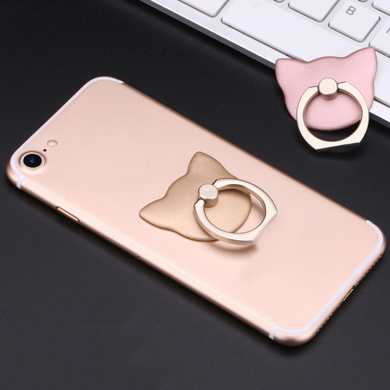 Buy 360 Degree Finger Ring Mobile Phone Smartphone Stand Holder Cute ...